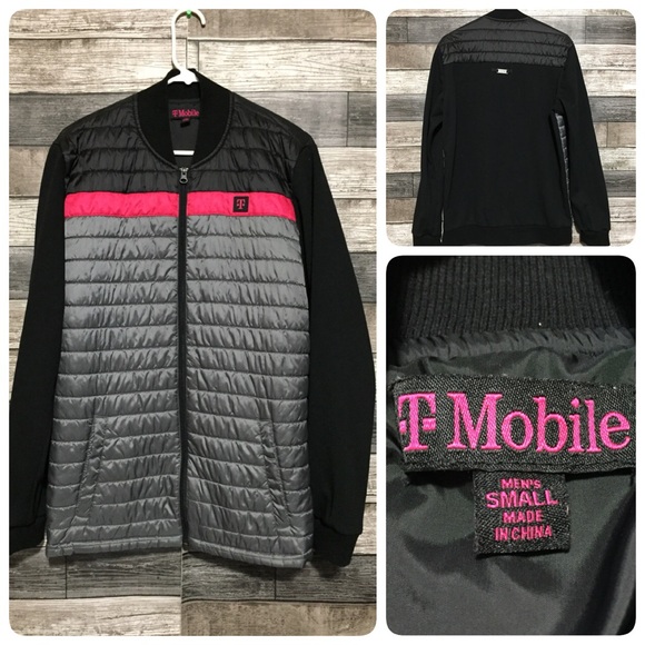 T Mobile | Jackets & Coats | Tmobile Puffer Bomber Jacket Employee ...